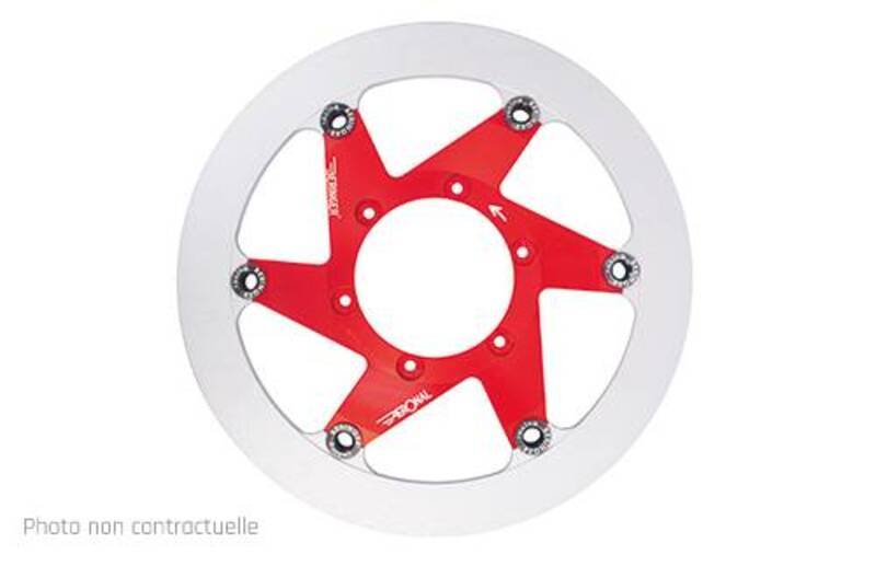 Beringer Aeronal Round Floating Brake Disc - Red - buy cheap FC-Moto