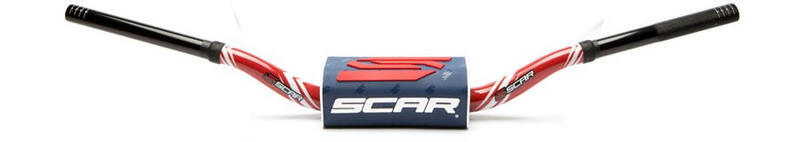 SCAR O² 28.6mm Mini 65/85 Low Handlebar - Graphic Colour Red - buy ...