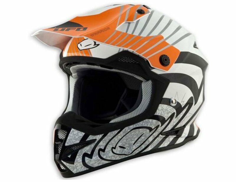 UFO Warrior Shock Helmet orange T.XL - buy cheap FC-Moto