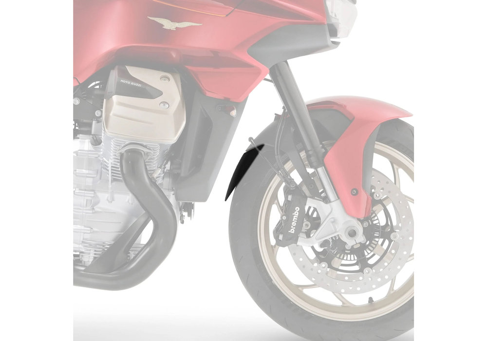 BODYSTYLE front fender extension ABS plastics matt black - buy cheap FC ...
