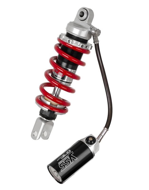 YSS Rear mono shock external reservoir on hose Gas - buy cheap FC-Moto