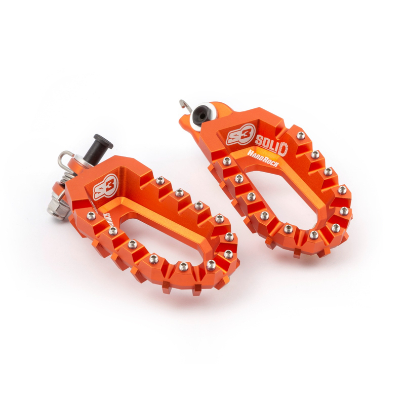 S3 Foot Pegs Solid Hard Rock - buy cheap FC-Moto