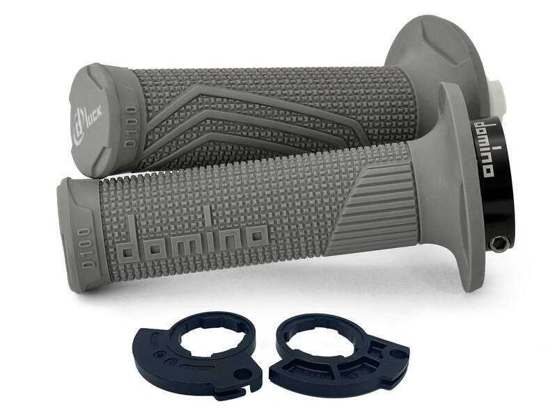 Domino D-Lock Grips With Single Pull Pulley - buy cheap FC-Moto