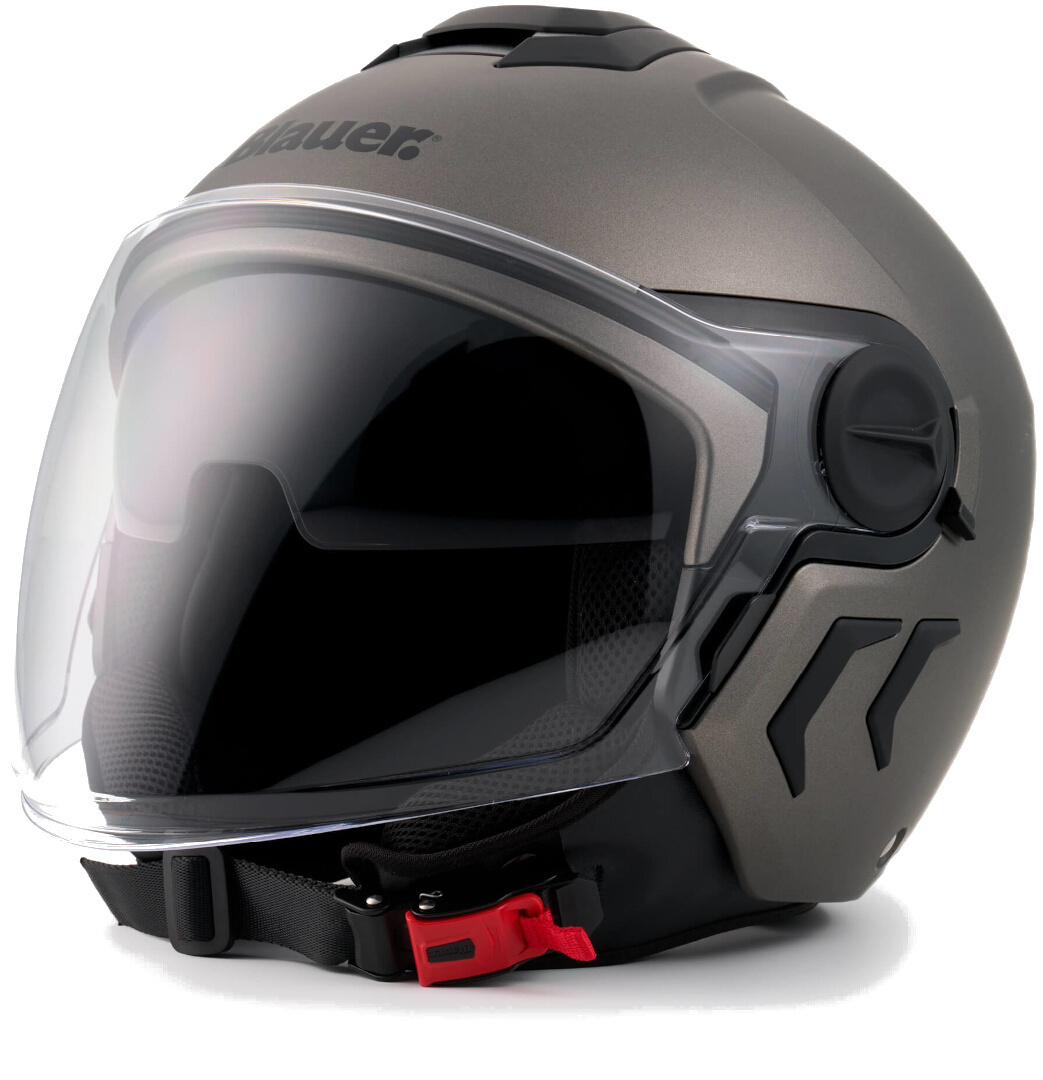 Blauer Demi Jet DJ-01 Monocolor Jet Helmet - buy cheap FC-Moto