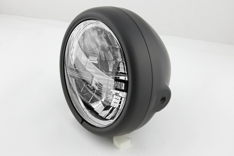 HIGHSIDER pro 5 3/4 Zoll Scheinwerfer Pecos Typ 12 LED Schwarz ...