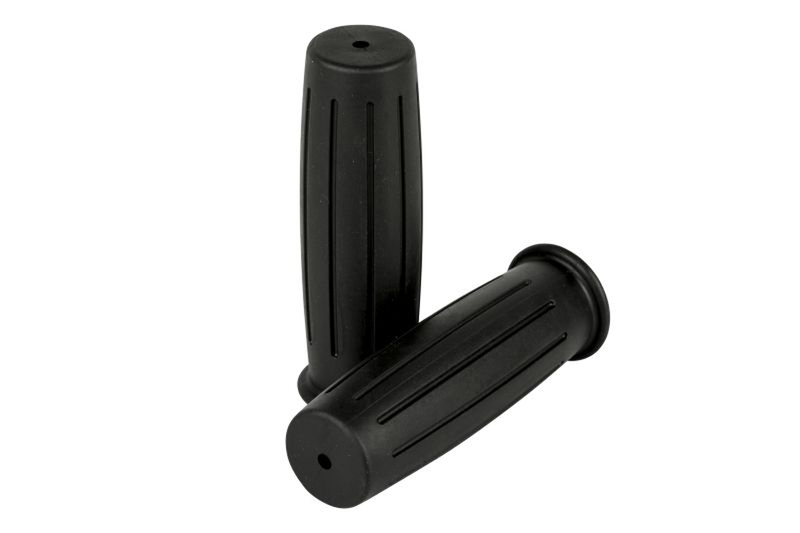 Highway Hawk Vintage handlebar grip for 7/8 inch handlebars, black ...