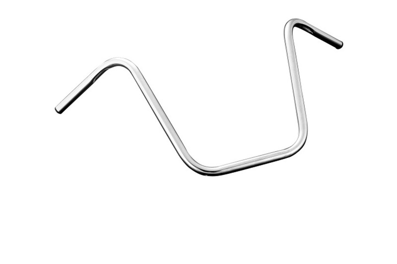 Highway Hawk Apehanger 1 inch handlebar with 3 holes, 900mm wide 410mm ...