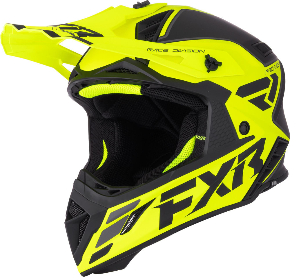 FXR Helium Logo Carbon Motocross hjelm - il miglior prezzo FC-Moto