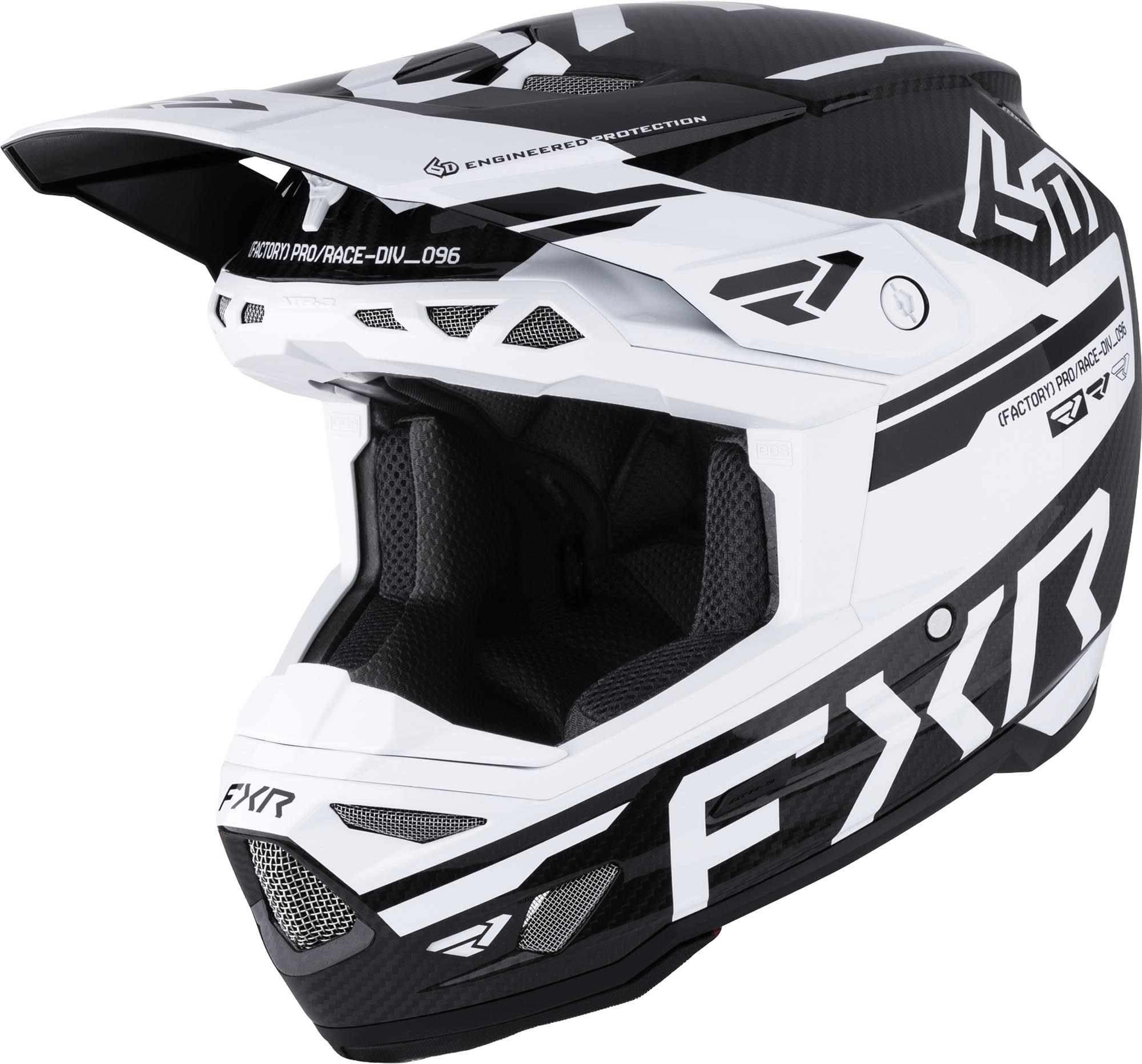 FXR 6D ATR-3 FIM Carbon Motocross Helmet - buy cheap FC-Moto