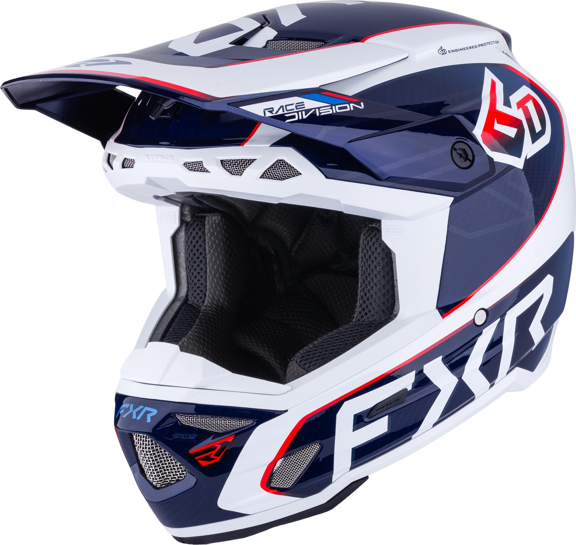 FXR 6D ATR-3 FIM Carbon Motocross Helmet - buy cheap FC-Moto